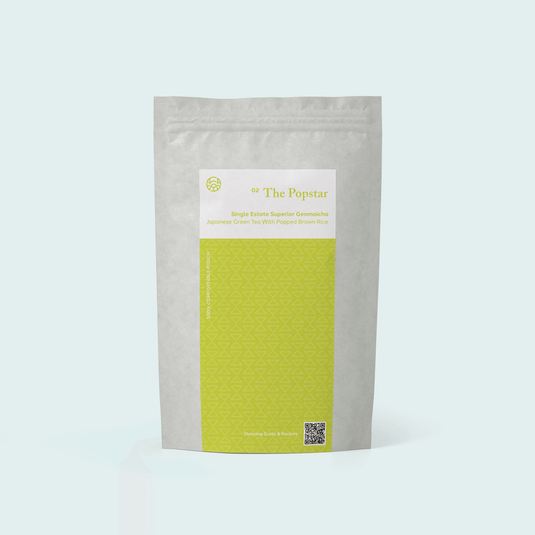 Japanese Green Tea - Organic & Single Estate Genmaicha - The Popstar ...